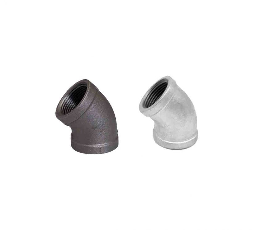 Malleable Iron / Galvanised Screwed End Pipe Fittings – Unimech